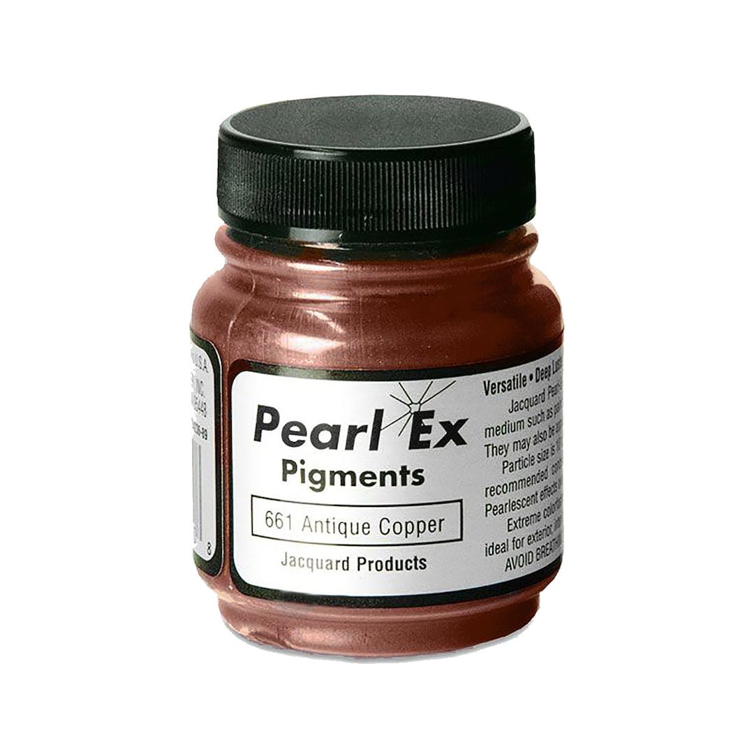 Jacquard, Pearl Ex, Pigment Powder, Antique Copper Pigment Powder, 21g ...