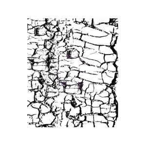 Prima, Finnabair, Clear Acrylic Stamp, Crackle Stamp, Grunge, Fractured ...