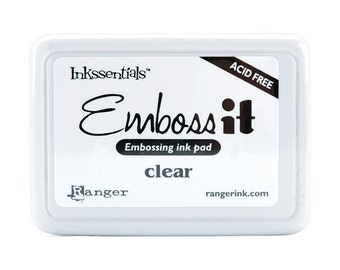 Ranger Full Size Emboss It Clear Embossing Ink Pad - Etsy
