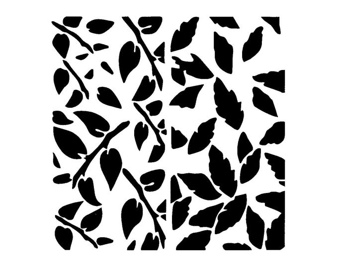 Really Great Stencils, Blooms & Buds Stencil, 4x8", Layering Reusable ...