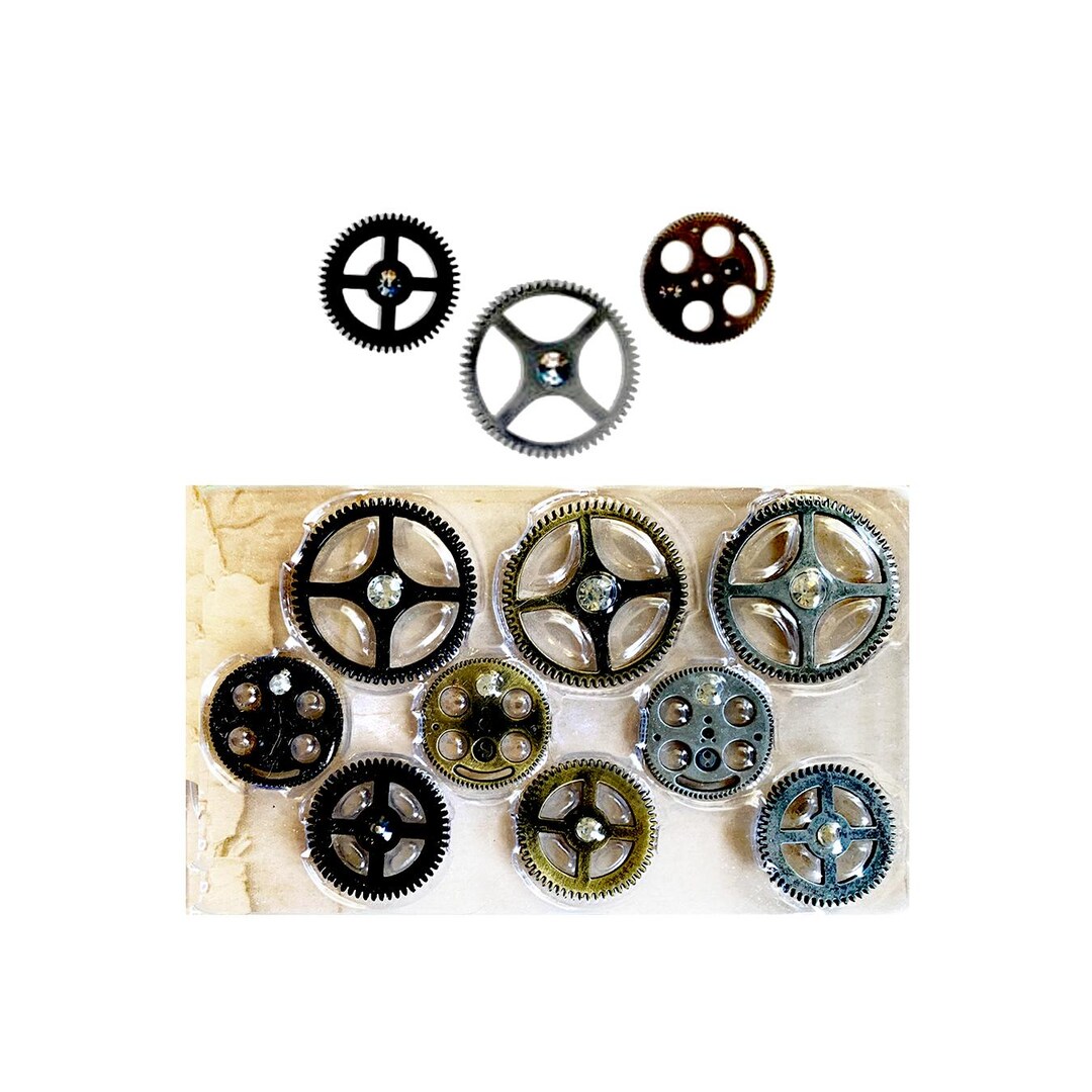 7 Gypsies, Metal Gears, Gem Gears, Steampunk Gears, Metal ...