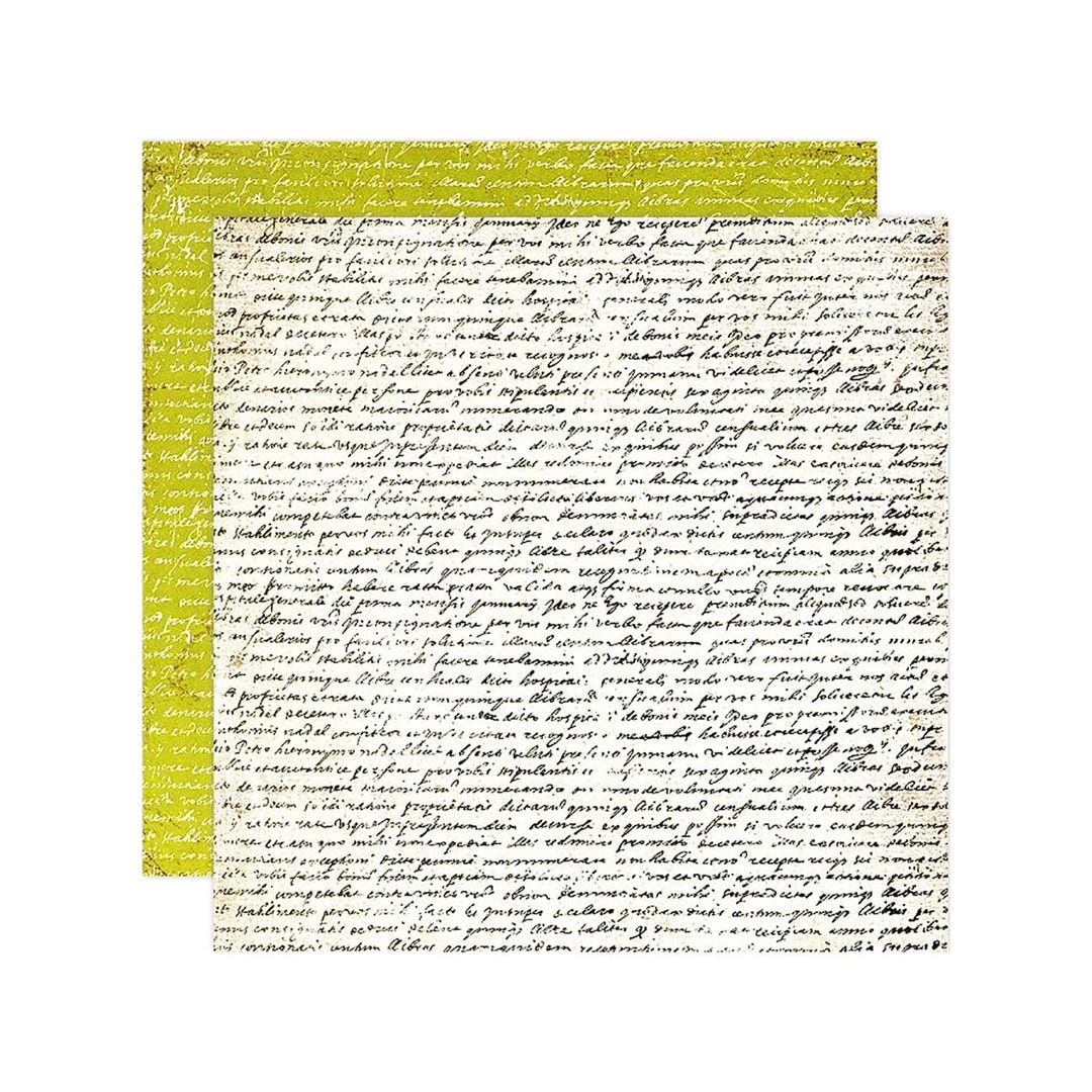 7 Gypsies, Avignon Collection, Ecriture, 2 X 12". Scrapbooking Paper ...