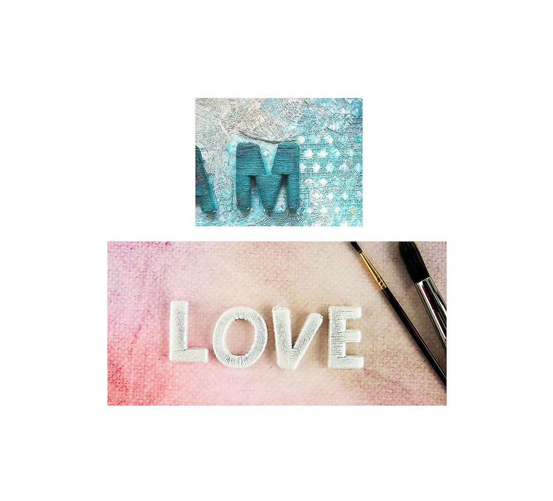 Prima, Jamie Dougherty, Bloom, Thread Letters, Love, Chunky Letters ...