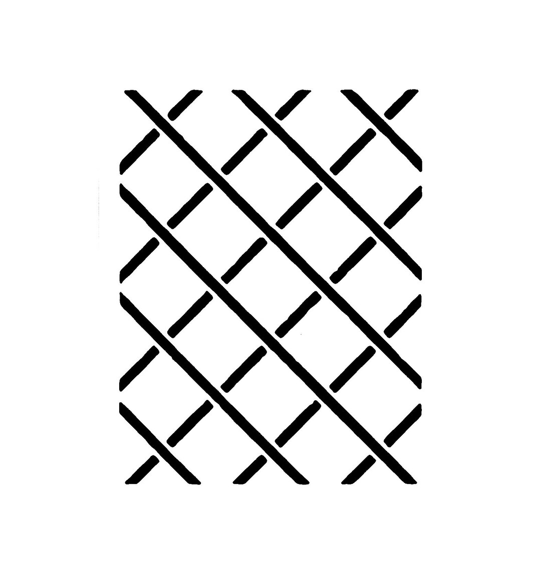 Really Great Stencils, Diagonal Lines 1 Stencil, 4 X 5", Background ...