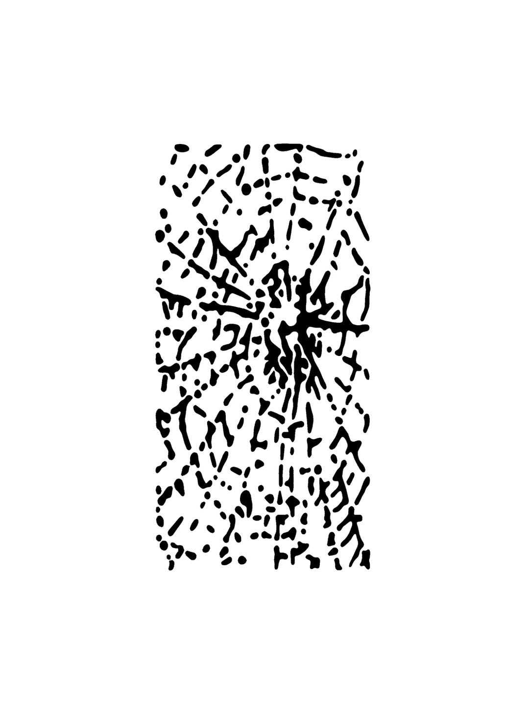 Really Great Stencils, Busted Window Stencil, 5" X 9.75', Background Stencil, Layering ...