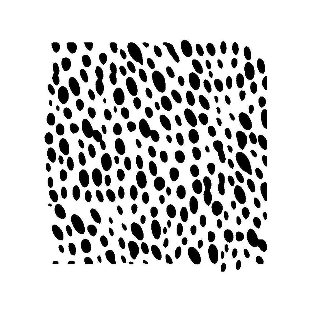 Really Great Stencils, Falling Stones Stencil, 5.9x5.9", Pebbles ...