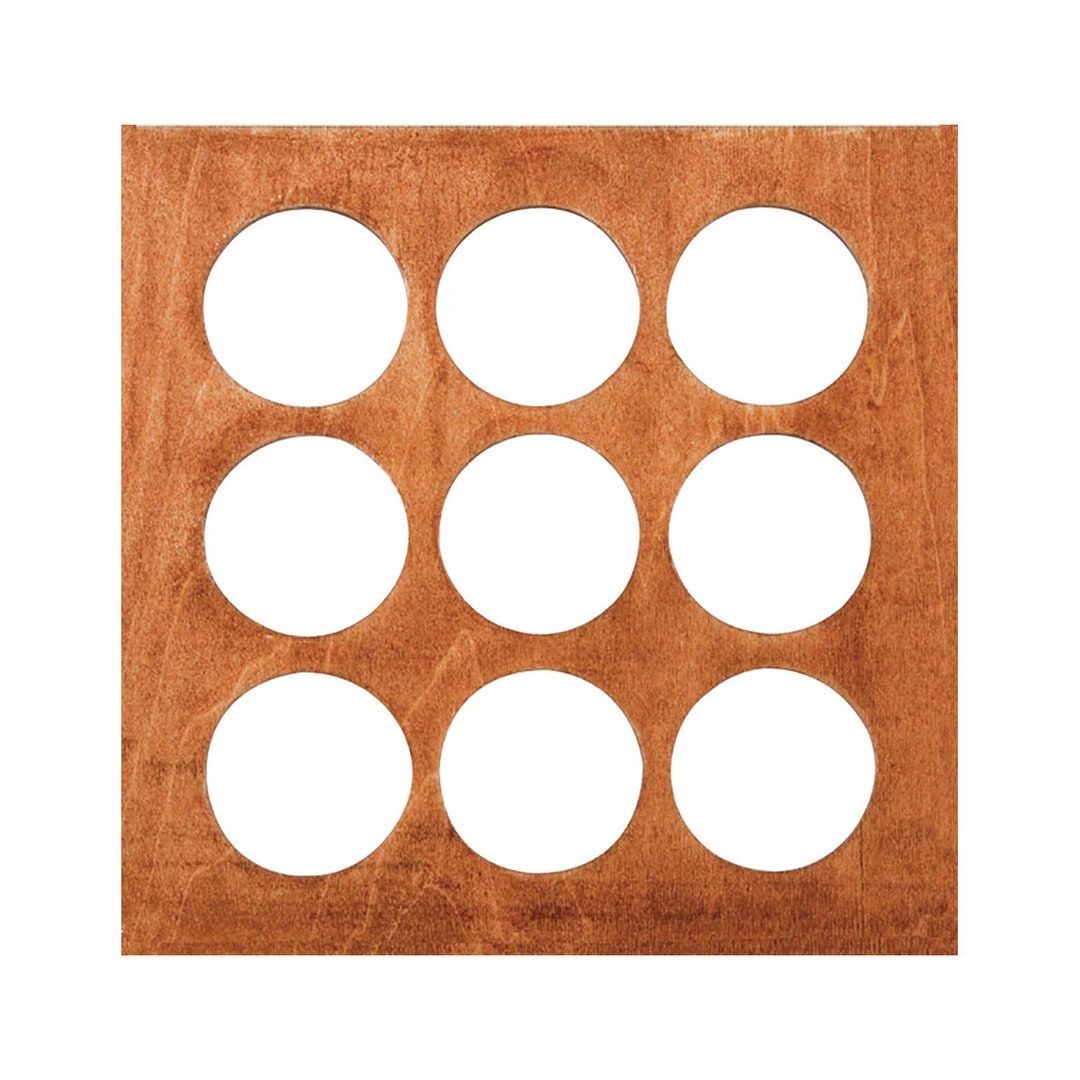 7 Gypsies, Shadowbox Insert, Round Openings, 8 X 8 Collage Frame ...