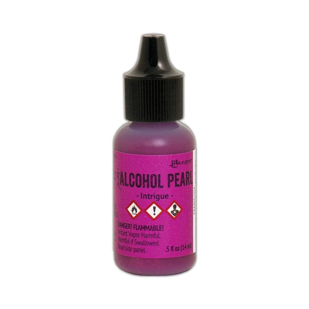 Ranger, Tim Holtz, Alcohol Ink, Pearl, Intrigue Alcohol Ink, .5 Fl Oz ...