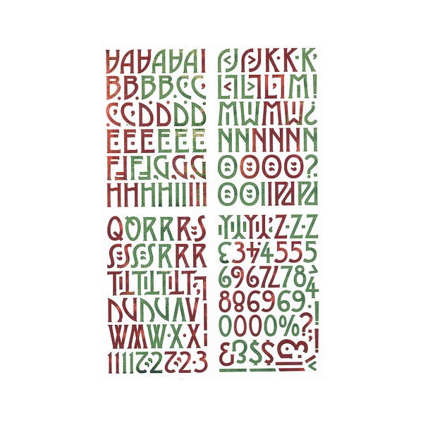Chipboard Letters - Etsy