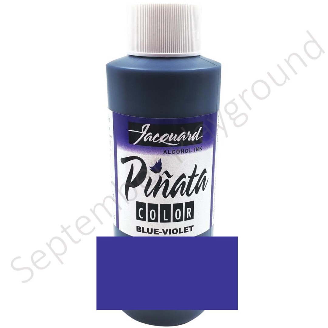 Jacquard, Piñata Color, Alcohol Ink, Blue Violet Alcohol Ink, 4 Fl Oz ...