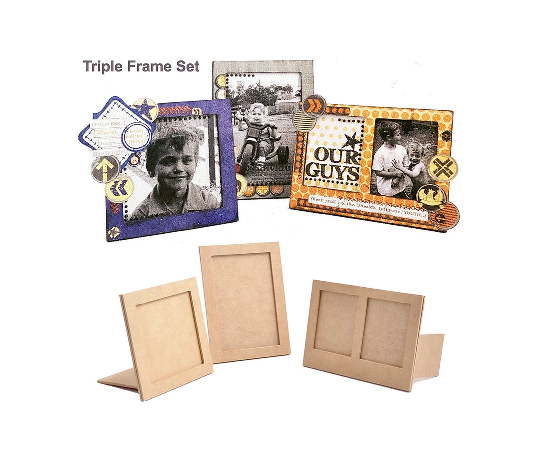 Kaisercraft, Triple Frame Set, DIY, Single Frame, Double Frame, Quality ...
