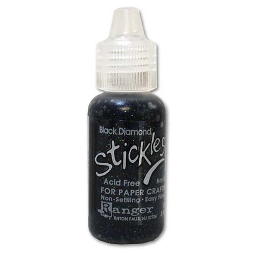 Ranger Stickles Glitter Glue Black Diamond Glitter Glue - Etsy