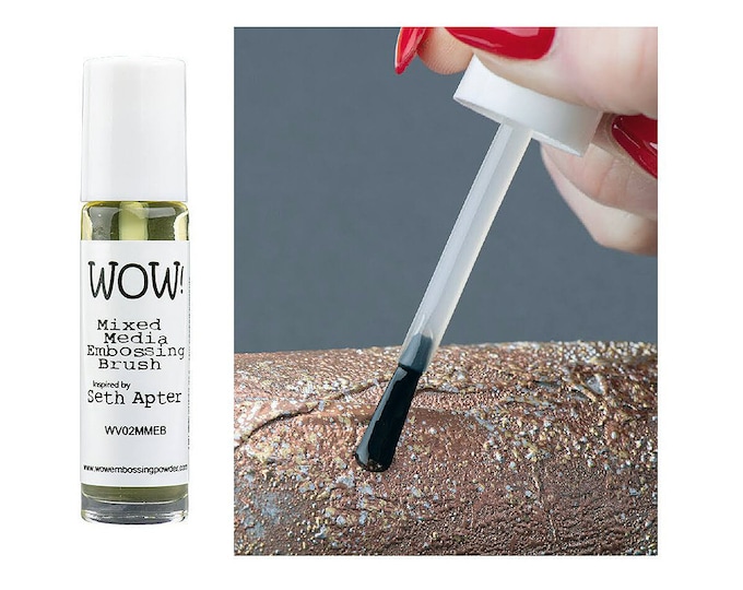 WOW! Mixed Media Embossing Brush, Clear Embossing Ink, Add Dimension ...
