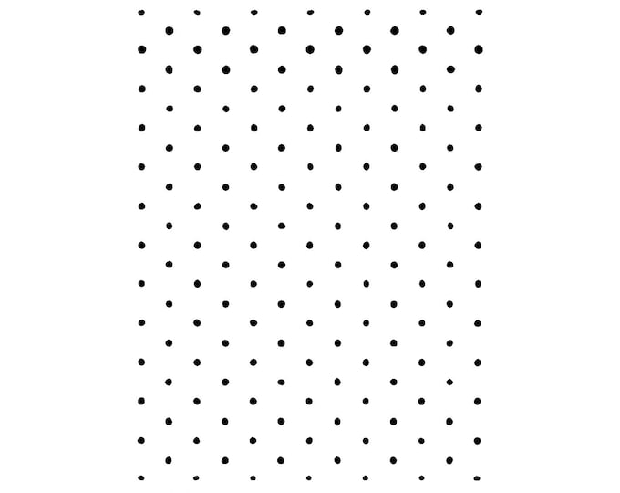Really Great Stencils, Soft Dots Stencil, 4 X 5", Background, Layering ...
