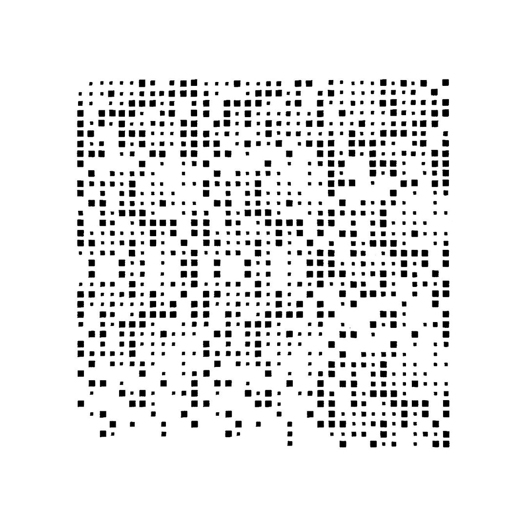 Really Great Stencils, Punch Card Stencil, 6" X 6", Background ...