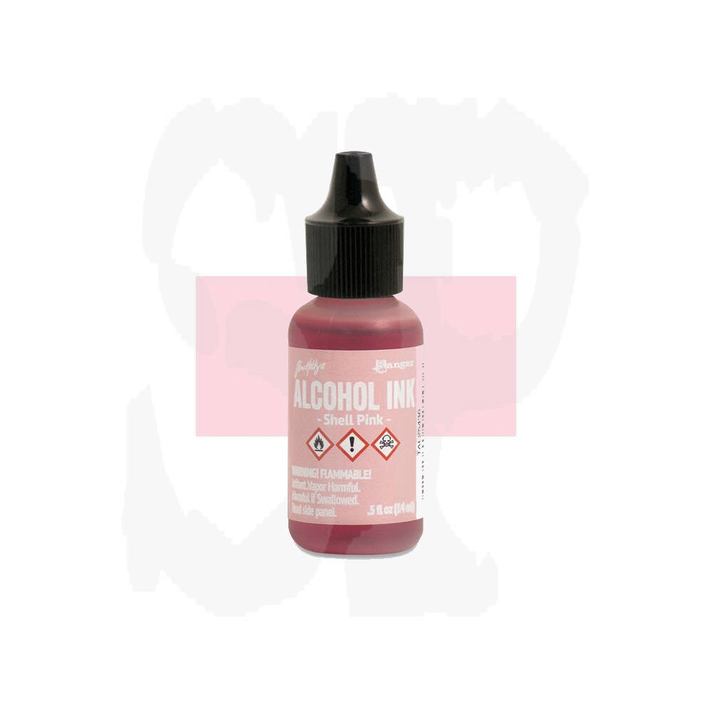 Ranger Tim Holtz Alcohol Ink Shell Pink .5 Fl Oz | Etsy