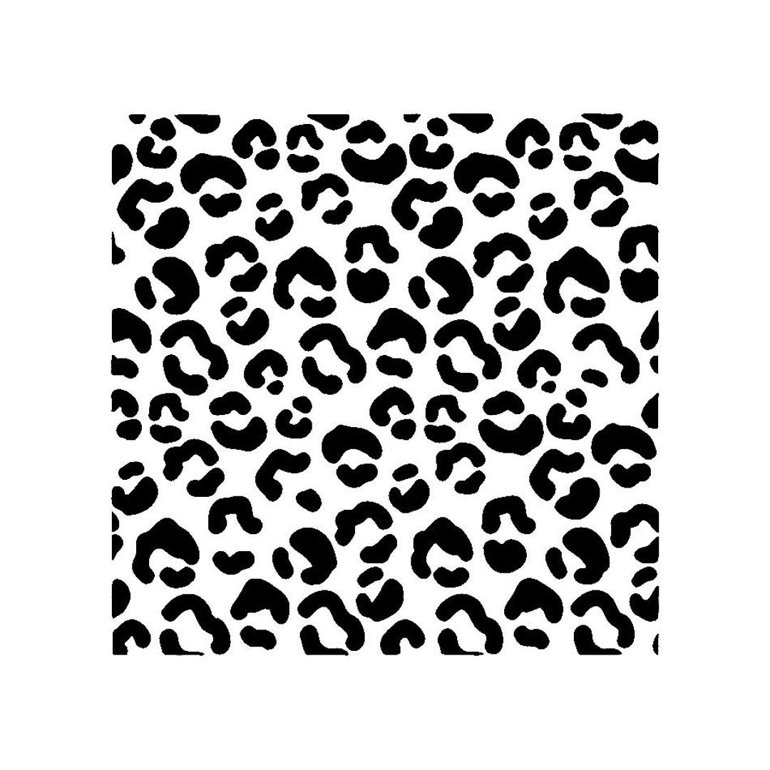 Really Great Stencils, Cheetahs Have Spots Stencil, 5.9" X 5.9", Animal Spots, Background ...