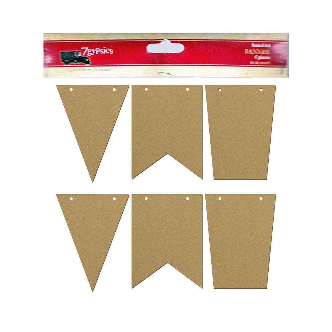 7 Gypsies, Banner Book Board, Heavyweight Board, Pennants, Board Kit ...