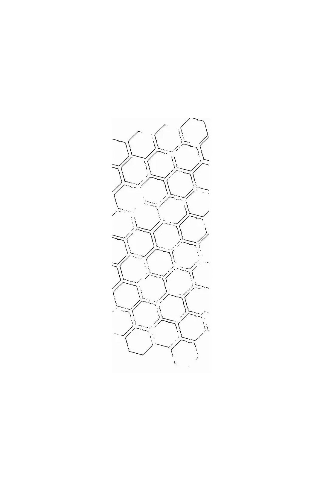 Kaisercraft, Clear Stamps, Honeycomb Stamp, Weathered Pattern ...