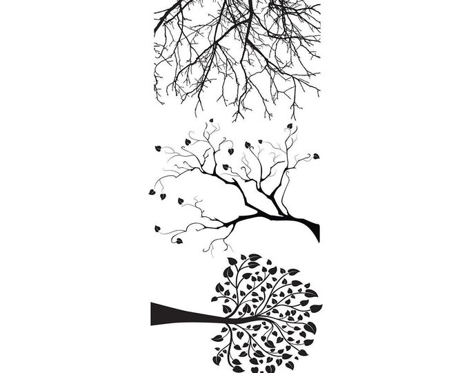 Kaisercraft, Timeless, Rub Ons, Trees Rub Ons, Seasons, Bare Branches ...