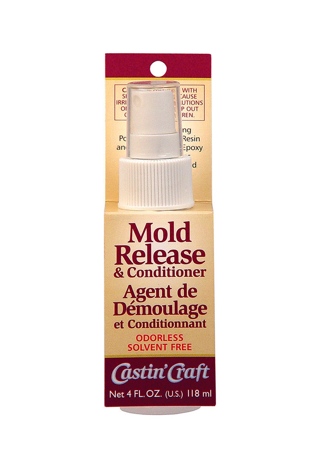 Castin' Craft, Alumilite, Mold Release, Mold Conditioner, 4 Oz Spray ...
