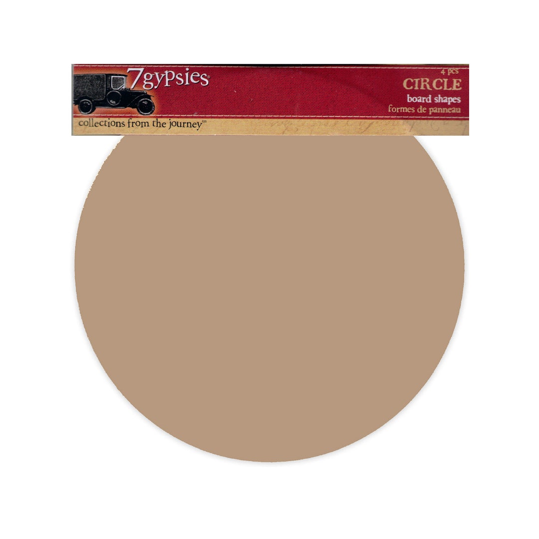 7 Gypsies, Circle Board Shapes, Heavyweight Board, Round Chipboard ...