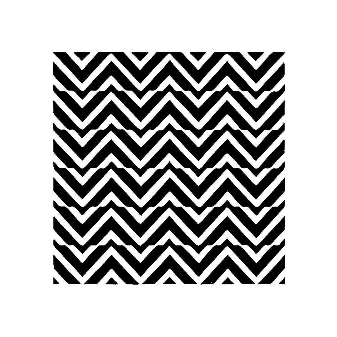 Really Great Stencils, Chevron Sections Stencil, 6x6", Background ...