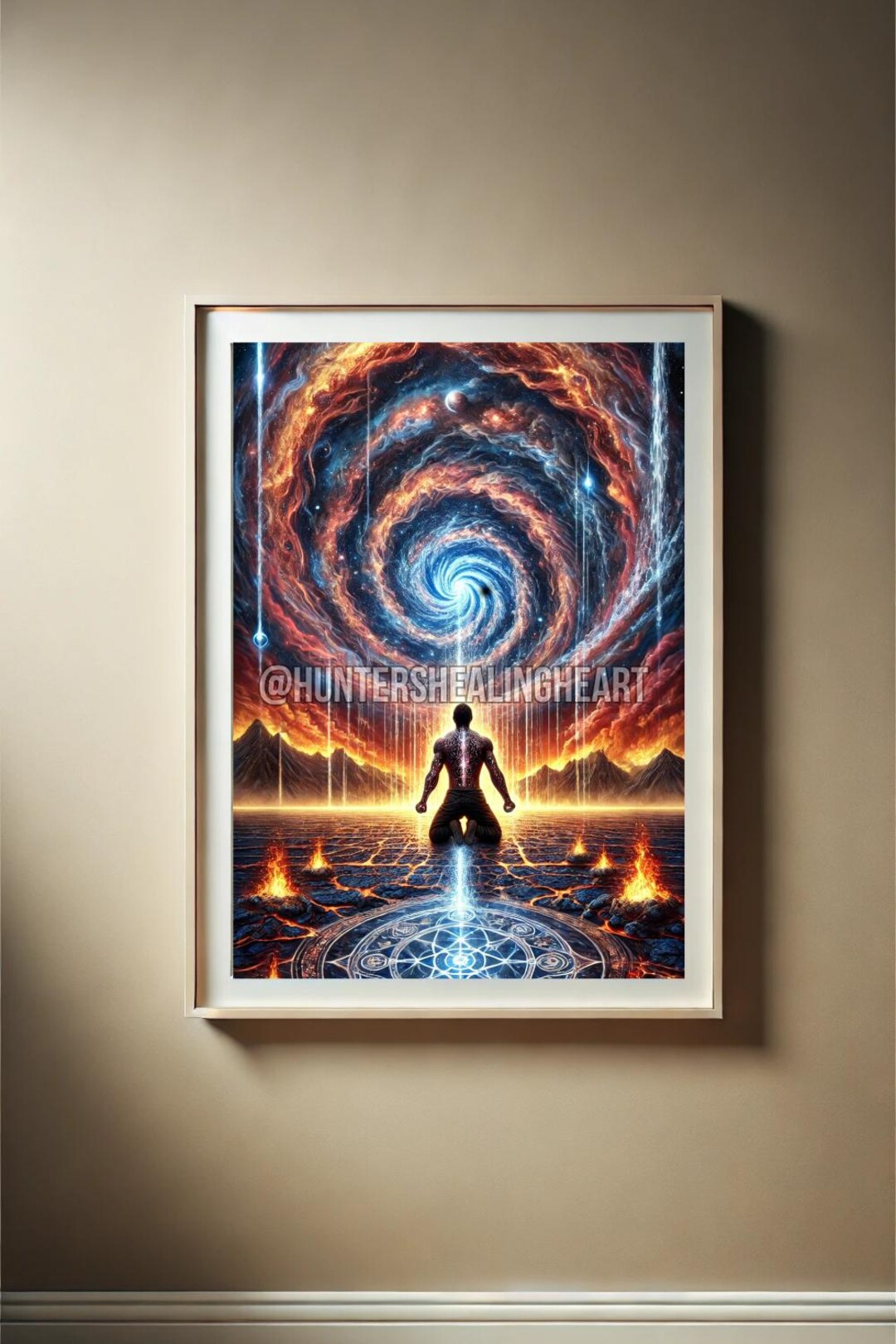 Celestial Vision | Psychedelic Spiritual Art | Sacred Geometry & Cosmic ...
