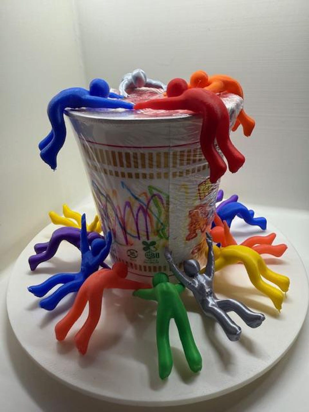 Noodle Stopper Figure for Cup of Noodles Noodle Topper - Etsy
