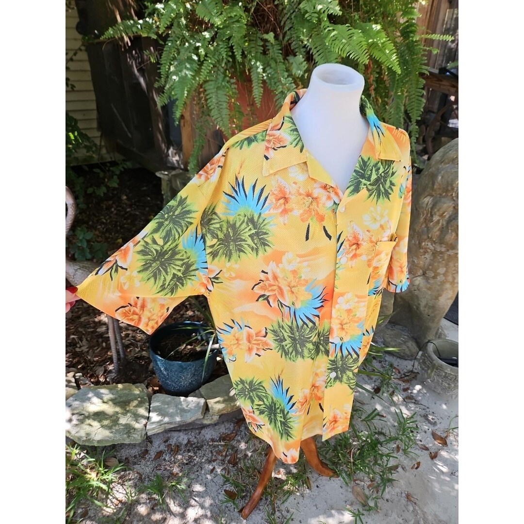 Third Rail Devil Shirt Thick Mesh Hawaiian Vintage Y2K 90s Skater Large ...