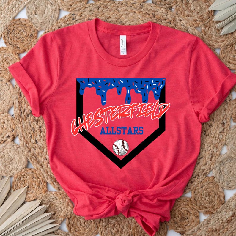 Custom All-star Baseball Shirt | Baseball Ice Cream Drip All-star ...