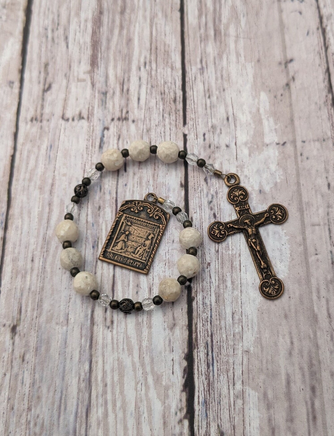 Chaplet of the Annunciation Catholic Rosary Niner Angel Gabriel Virgin ...