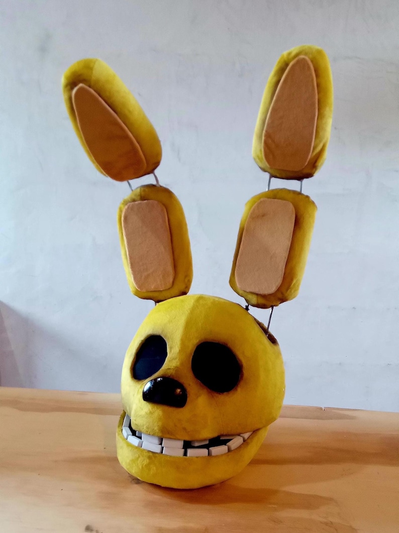 Game Springbonnie Mask Fnaf Cosplay - Etsy