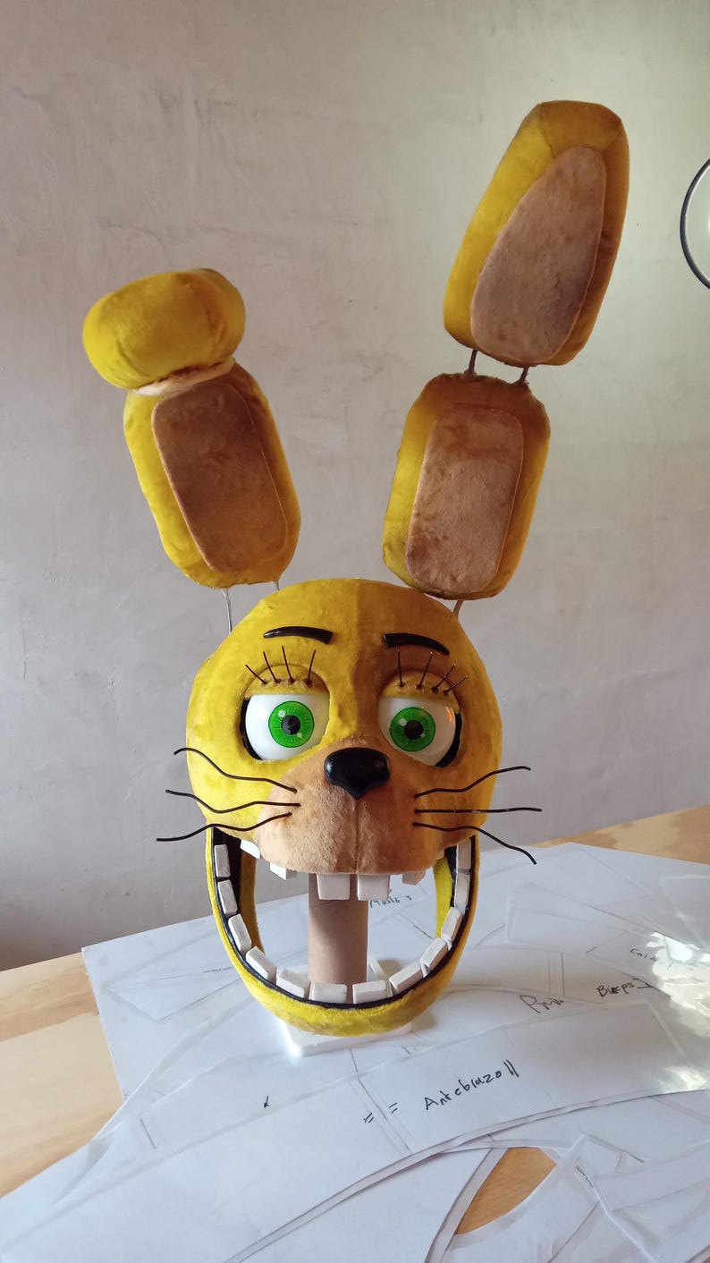 Game Friendly Springbonnie Mask Fnaf Cosplay - Etsy UK