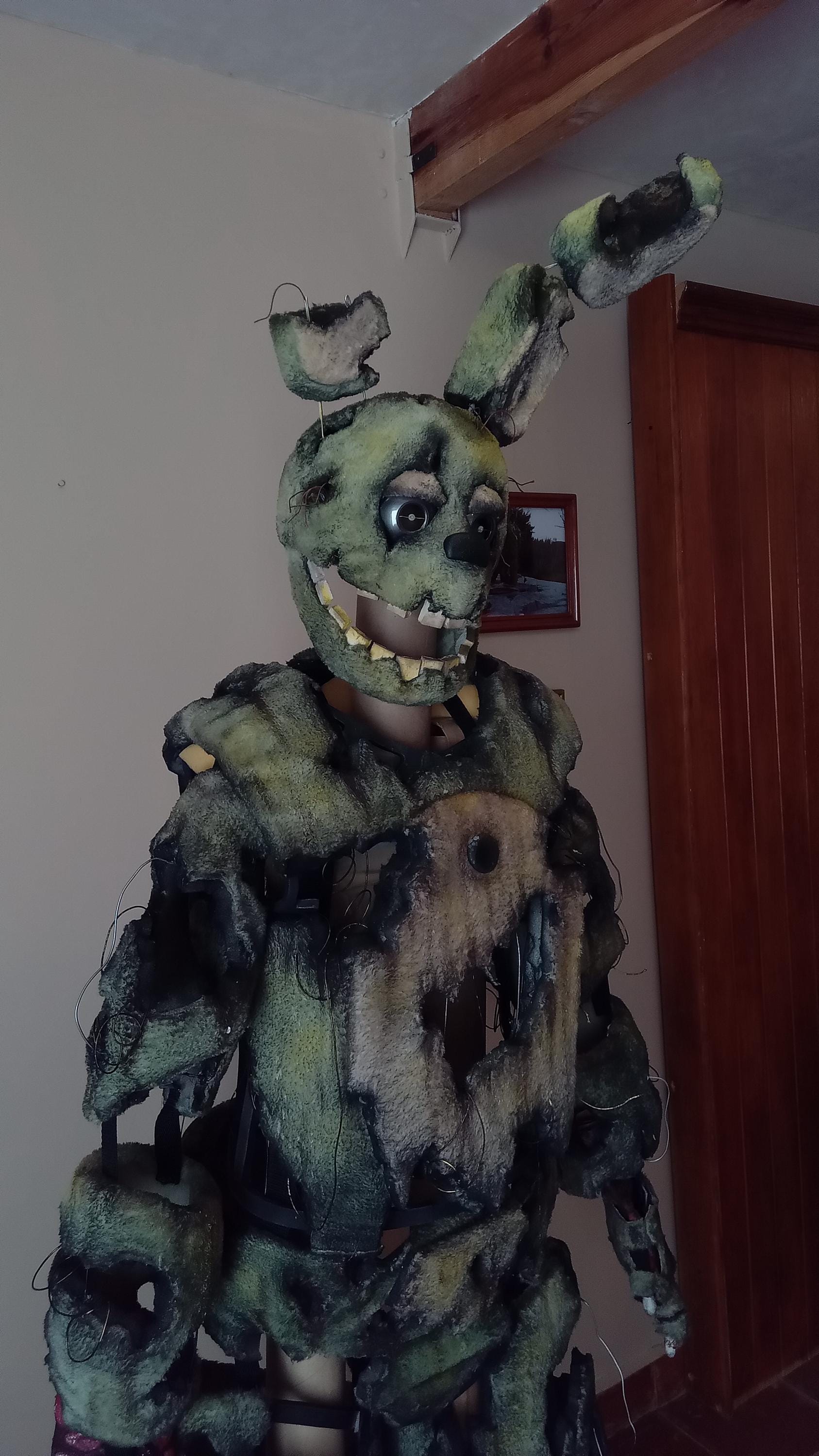 Fnaf Cosplay Springtrap Costume Full Body - Etsy