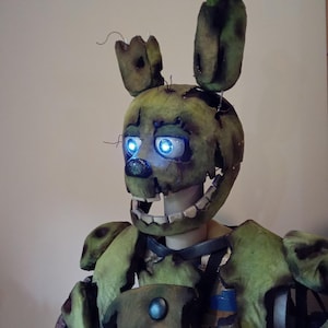 Fnaf Cosplay Springtrap Costume Full Body (on Request) - Etsy