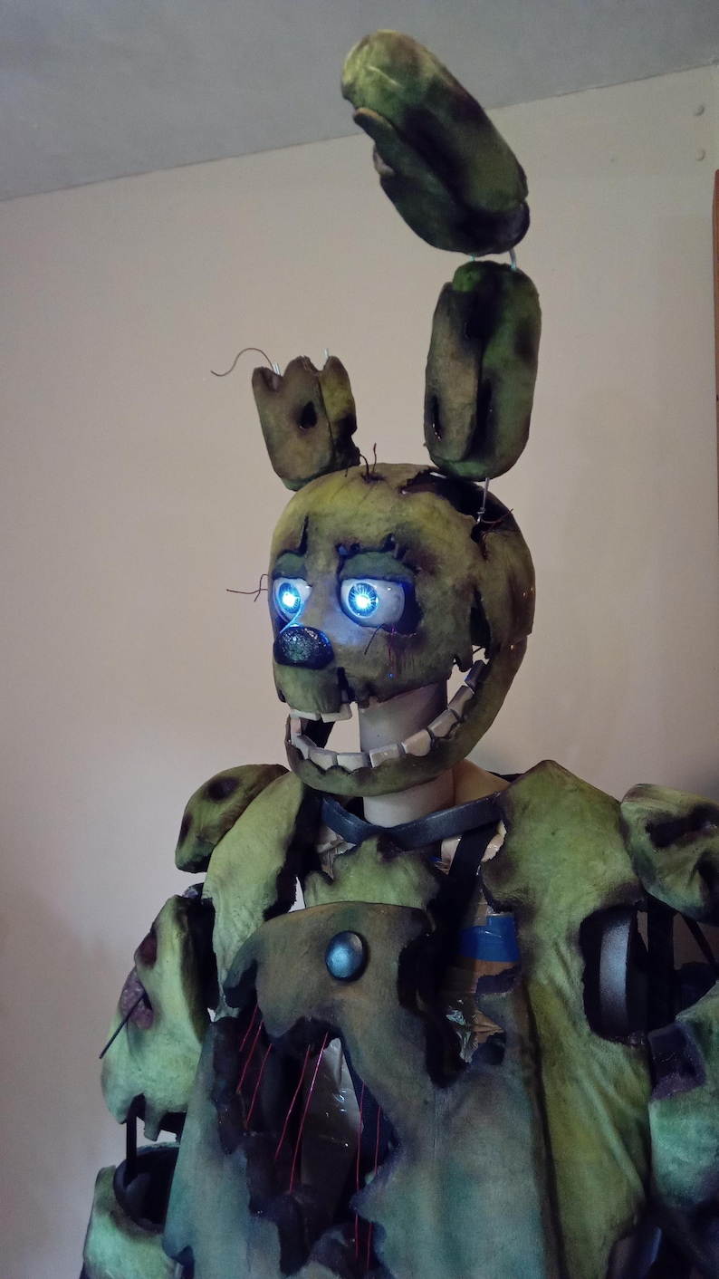 Cosplay FNaF Springtrap kostium całego ciała (na życzenie) - Etsy Polska