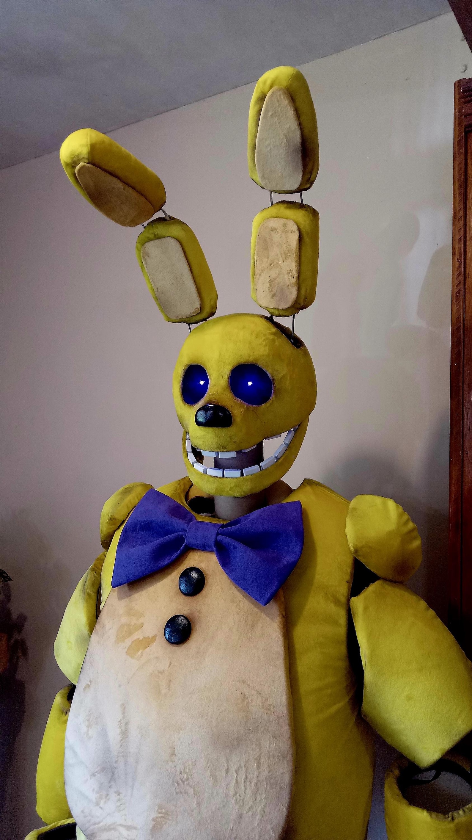 Fnaf Cosplay Spring Bonnie Costume Full Body (on Request) - Etsy