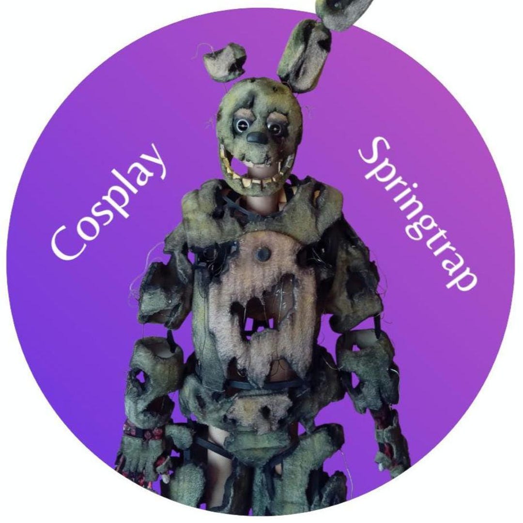 Fnaf Cosplay Springtrap Costume Full Body (on Request Pls!!!) - Etsy