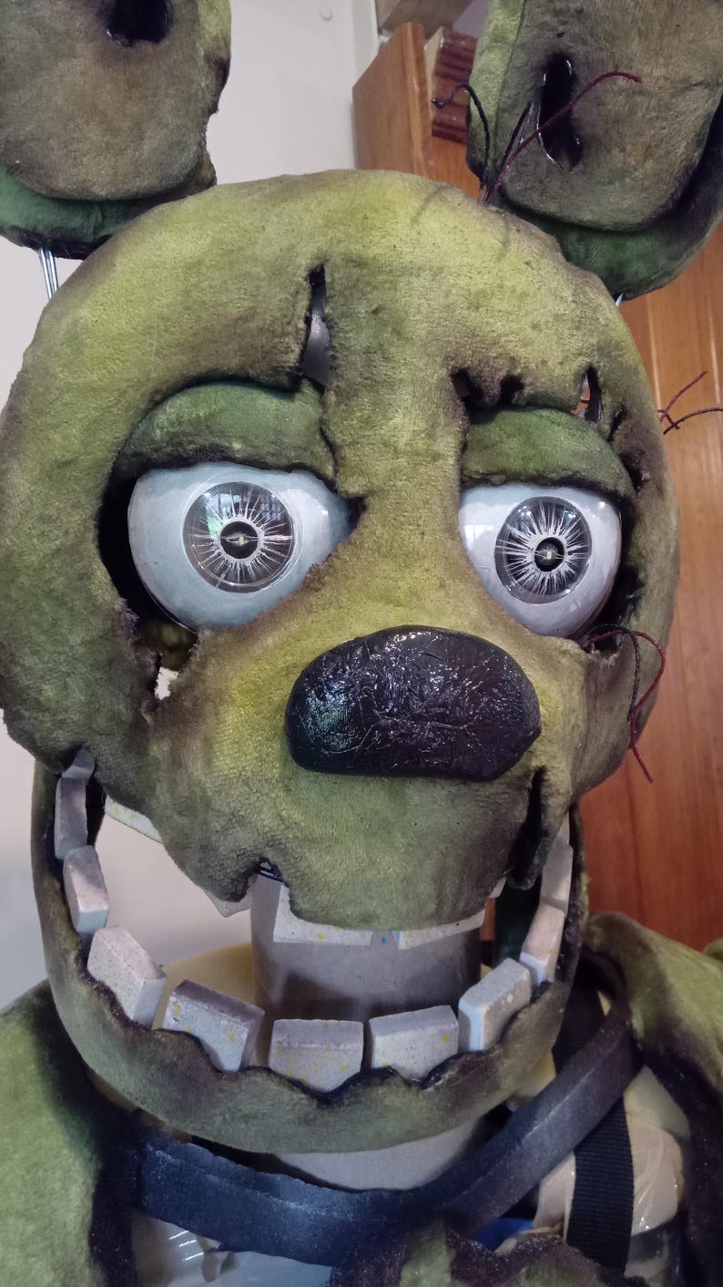 Cosplay FNaF Springtrap kostium całego ciała (na życzenie) - Etsy Polska