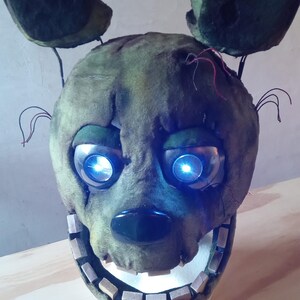 Game Springtrap Mask Fnaf Cosplay - Etsy