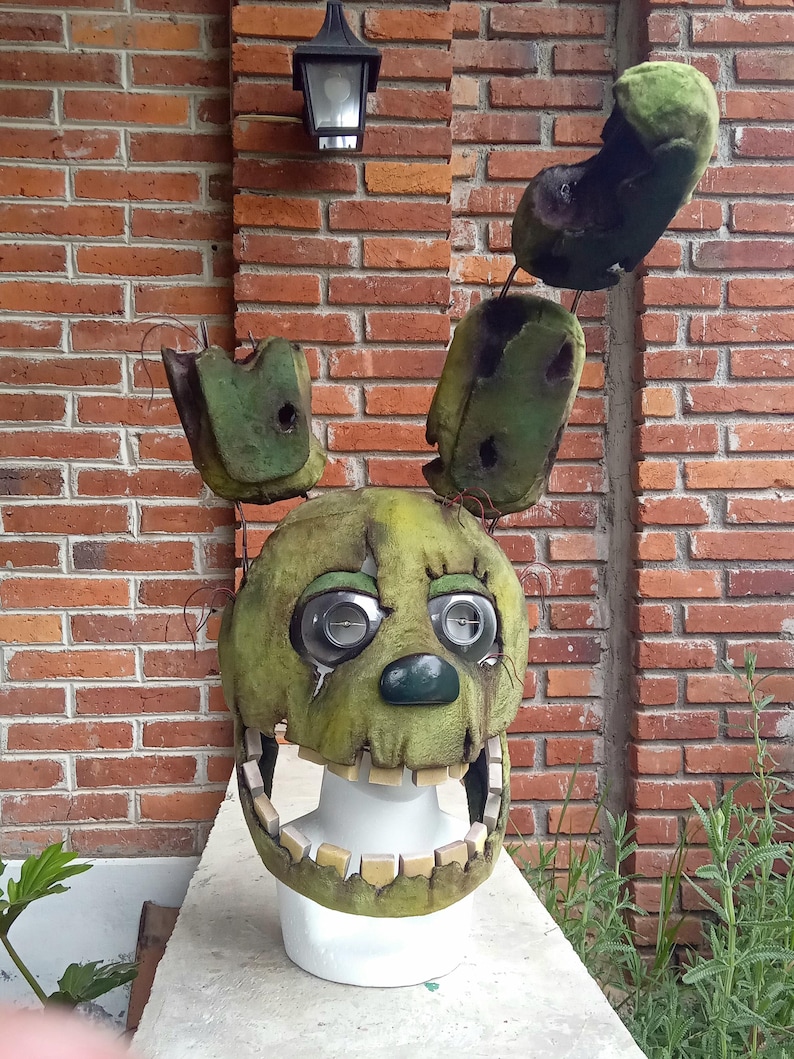 Game Springtrap Mask Fnaf Cosplay - Etsy