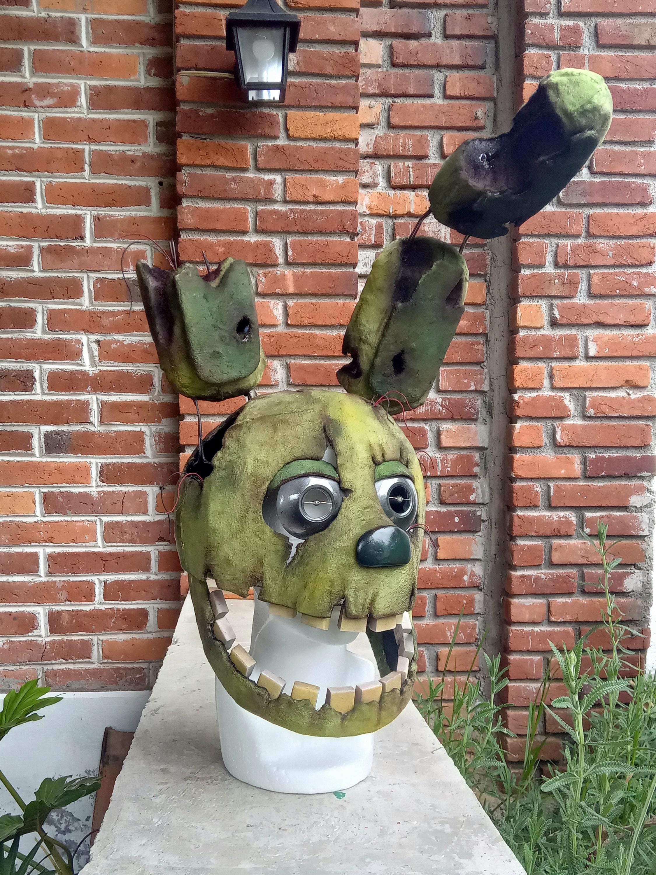 Game Springtrap Mask Fnaf Cosplay - Etsy