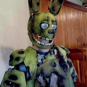 Fnaf Cosplay Springtrap Costume Full Body (on Request) - Etsy