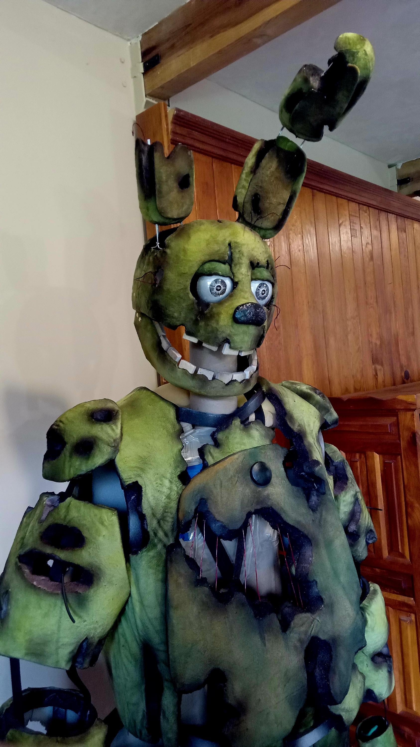Fnaf Cosplay Springtrap Costume Full Body (on Request) - Etsy