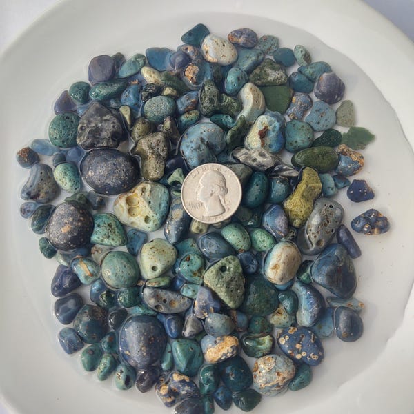 Leland Blue Stone - Etsy