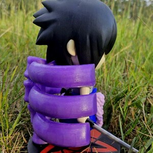 Sasuke Uchiha Chibi Figure: Naruto Shippuden Anime Statue - Etsy