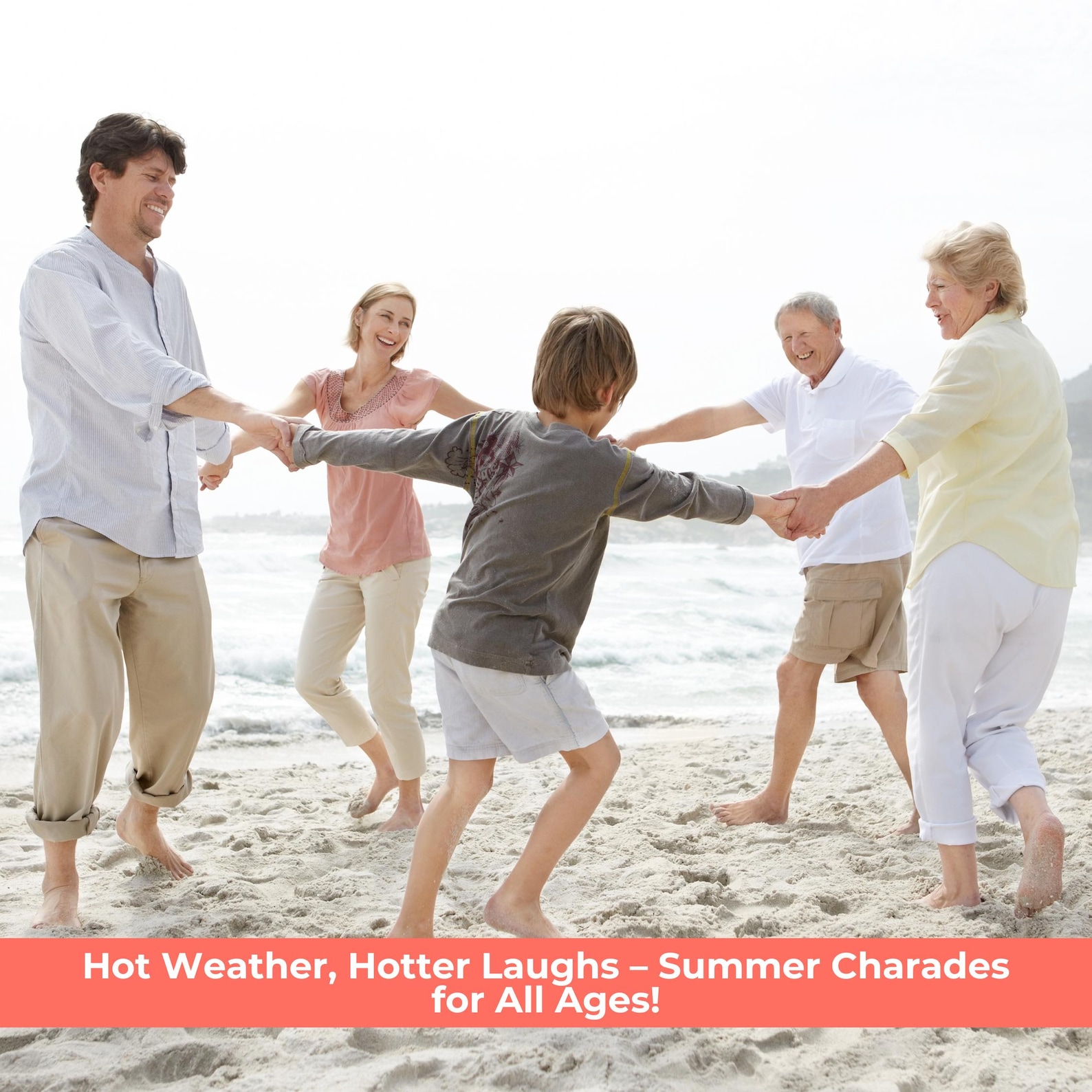 Summer Charades Game for All Ages With Free Beach Word Search ...