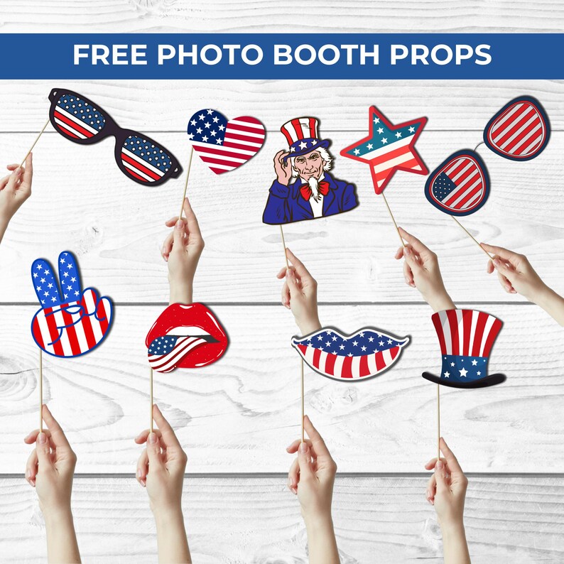 4th of July Bingo Game Find Someone Who for Families & Kids, Free ...