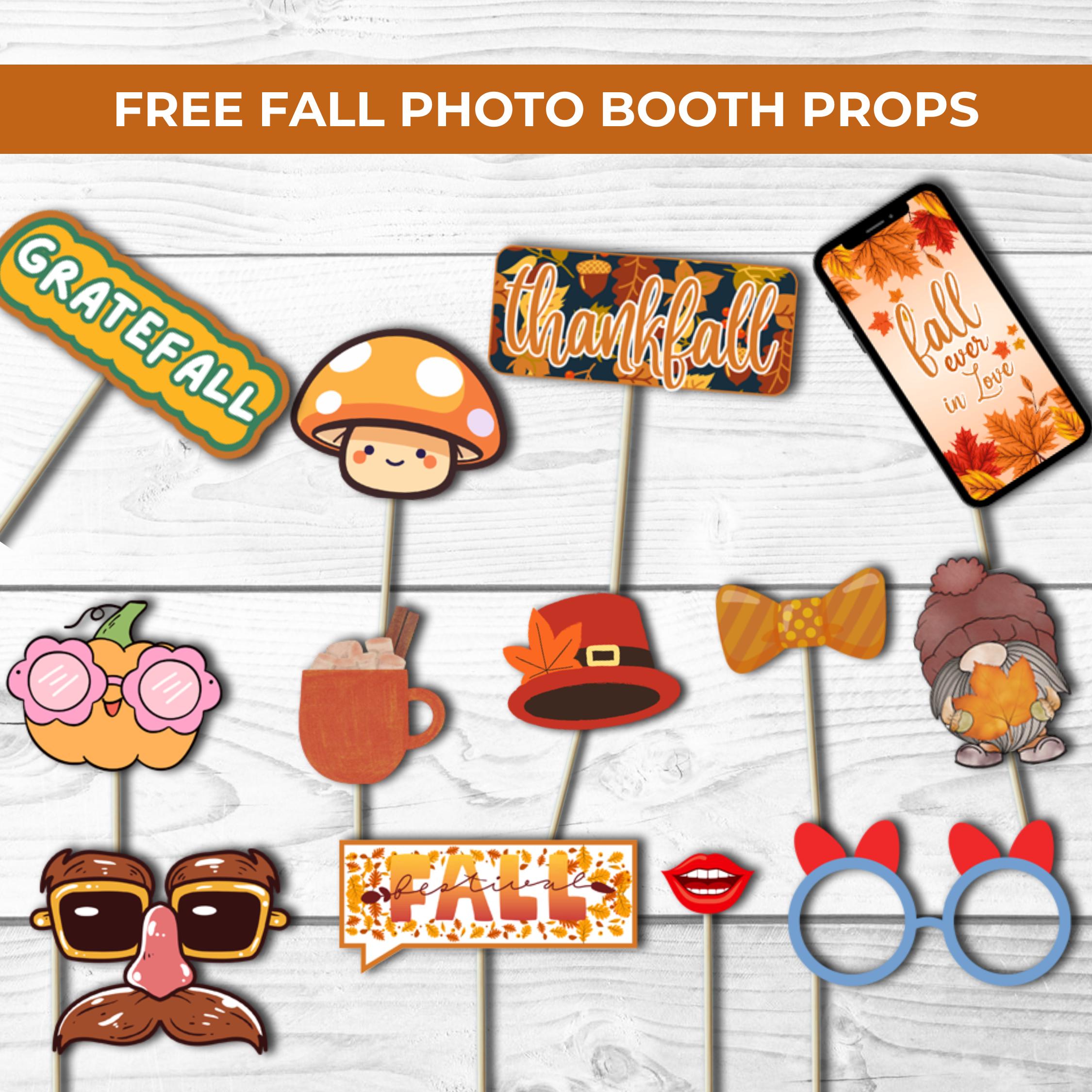 Family Fun Fall Selfie Scavenger Hunt Game Printable for Kids, Teens ...